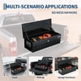 Heavy Duty Aluminum Truck Bed Tool Box – 48 Inch Diamond Plate Storage ...