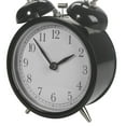 IKEA DEKAD Alarm Clock, Black (Pack of 2, W: 4" X D: 2 ¼" X H: 5 ½ ...