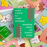Santa Cookie Elf Candy Snowman Christmas Card Game for Kids - Walmart.com