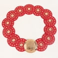 Eye Catching Wide Disc Belt Adult Decorative PU Waist Belt for Women ...