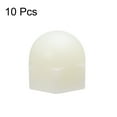 M10 Cap Nut Hex Acorn Dome Head Nuts for Screws Bolts Nylon White 10 ...