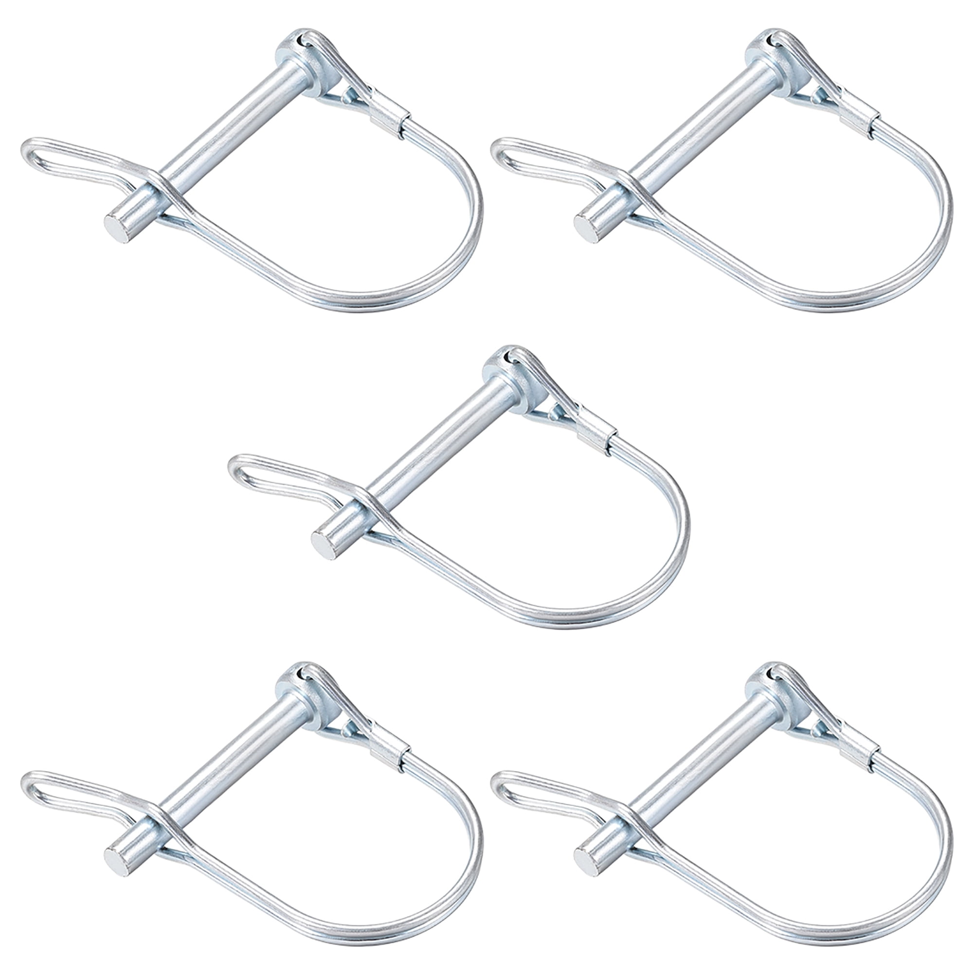 Shaft Locking Pin w Ear 6mm x 45mm Coupler Pin for Farm Trailers Wagons ...