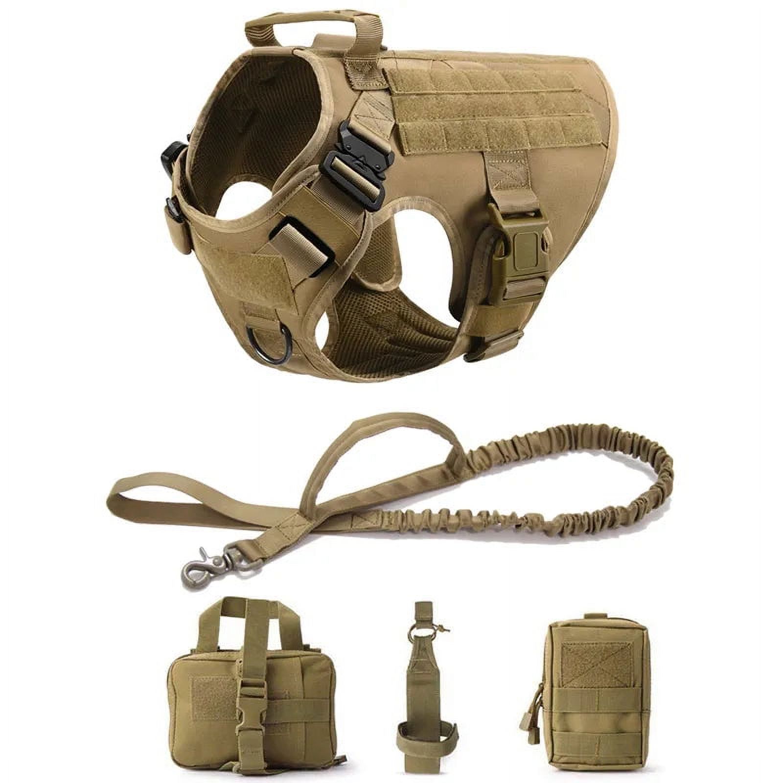 K9 Tactical Military Vest Pet German Shepherd Golden Retriever Tactical ...