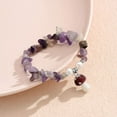 DESIGNICE 2026 New (2-Pack) Natural Gravel Bracelet for Women Stretch ...