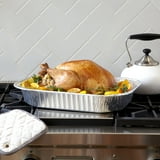 EZ Foil Super Roaster Heavy Duty Foil Roaster Pan, Up to 25 Pound ...