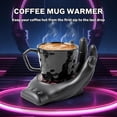 Devil's Hand Heating Mug Warmer & Mug Set - 3 Temp Settings & 8H Timer ...