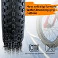 2pcs Bike Tires 20x4.0 Fat Tire Mountain Bikes Snow Bike E-Bike Thicker Foldable - Walmart.com