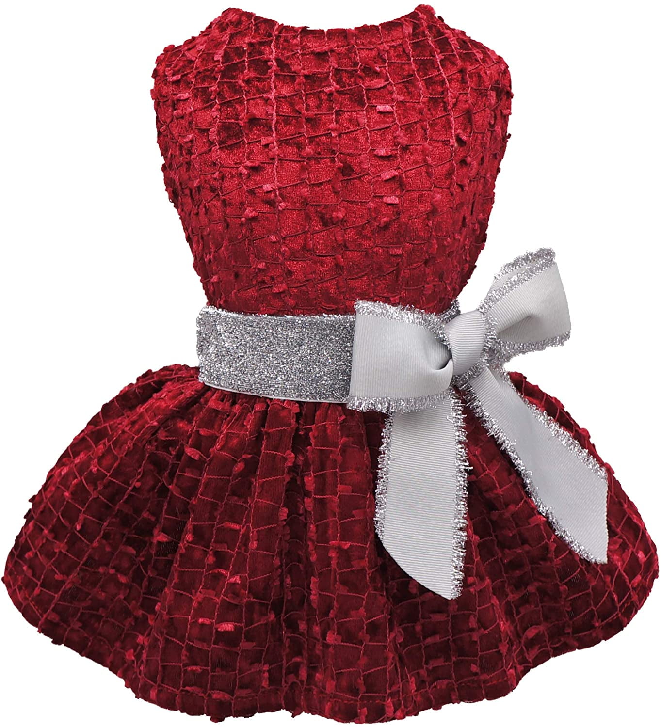 Fitwarm Embroidery Dog Dresses Pet Clothes Prom Puppy Dress Cat ...