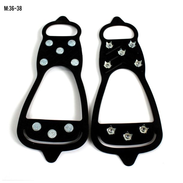 1 Pair 8 Teeth Crampons ice snow ice cleats Ice Cleats Anti Slip Ice ...
