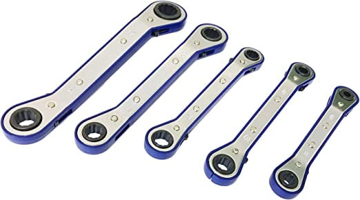 Offset Ratchet Wrench Set w/ Flip Switch (Metric) - Walmart.com