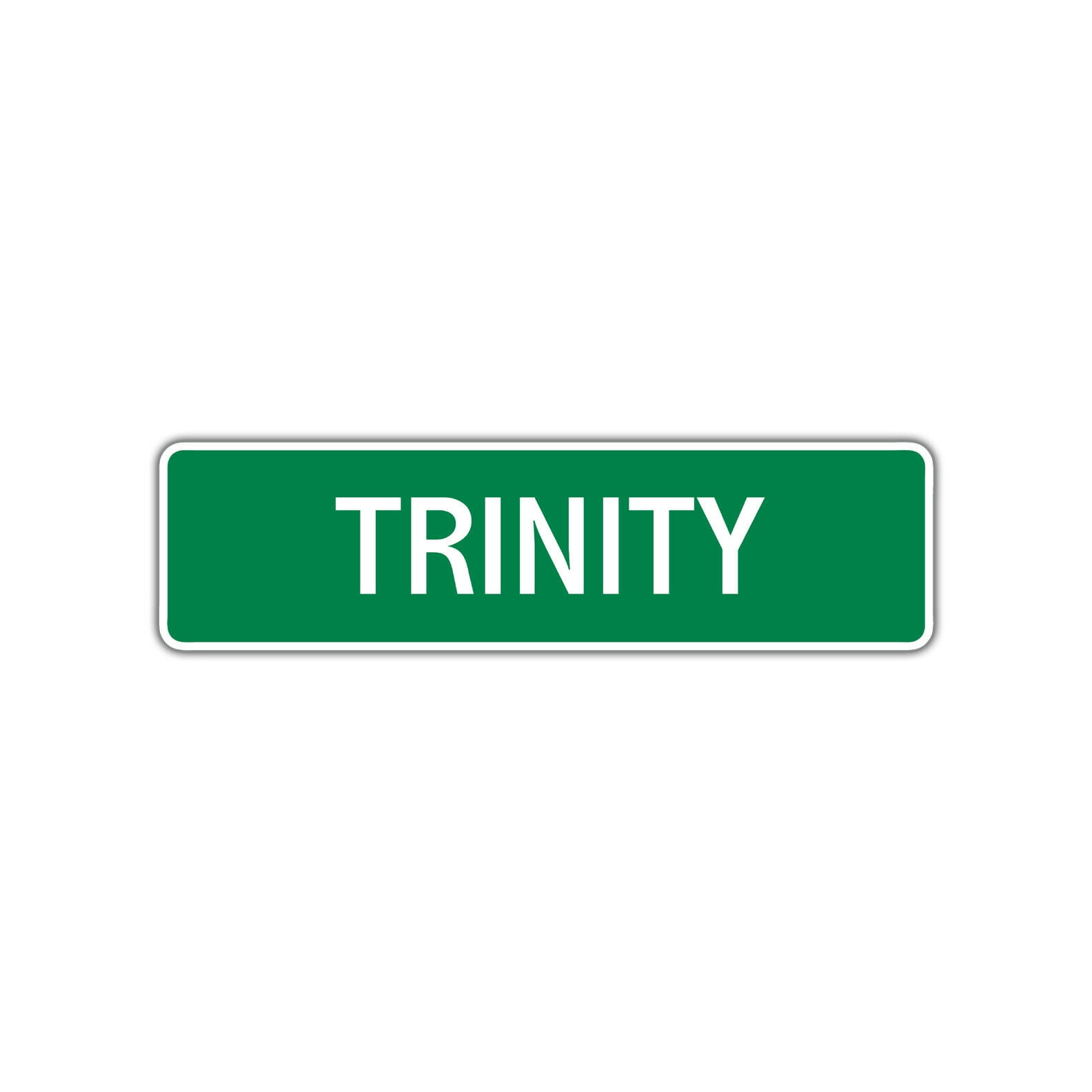 Trinity Girls Children Name Letter Printed Decoration Label Indoor ...