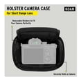 Koah Waterproof Holster Camera Case with Bag Straps and Lens Accessory ...