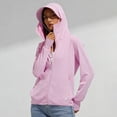 Brnmxoke Light Jacket with Hood Women Summer Casual UPF 50+ Athletic ...