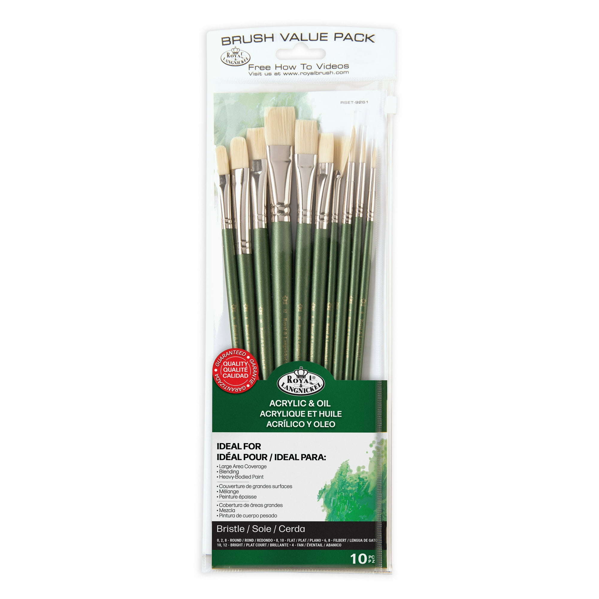 Click here for Royal & Langnickel - 10pc Long Handle  Acrylic And... prices