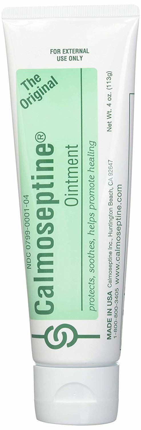 Calmoseptine Ointment Protects Soothes & Helps Promote Healing 4 oz, 8 ...