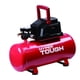 Hyper Tough 3 Gallon Oil Free Portable Air Compressor, 100PSI, Red ...