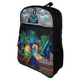 "Minecraft Bookbag: Steve Alex 16"" Backpack with Creepers, Zombies ...