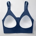 BRGZLK Women Zip Front Sports Bras Trendy Solid Color Adjustable Strap ...