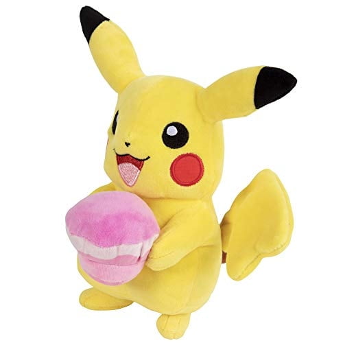 Pokémon Cumpleaños Sorpresa Pikachu Peluche con Cupcake - Juguete de ...
