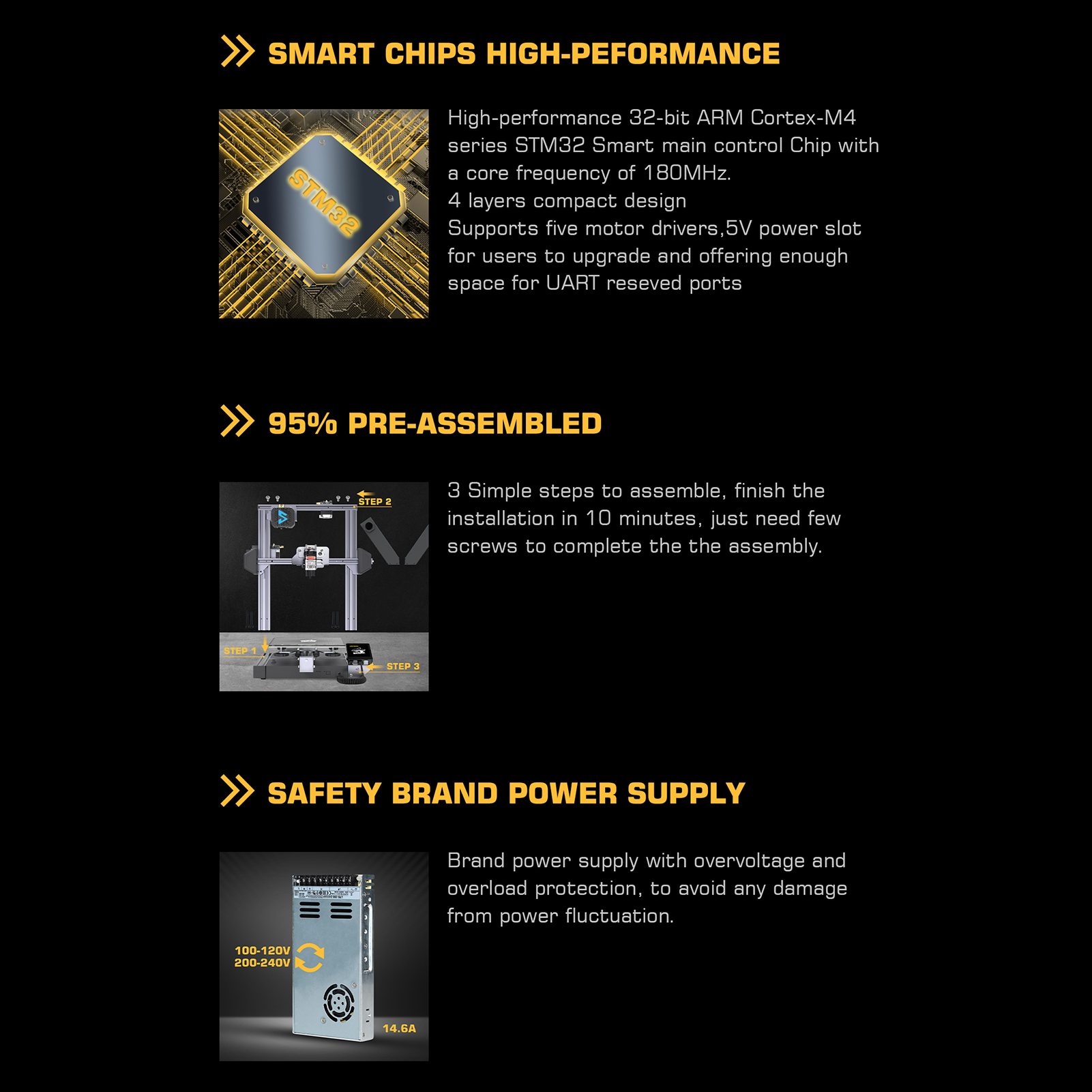 Buy LOTMAXX Shark V3 3D Printer, 2 in 1 All Metal FDM 3D Printing ...