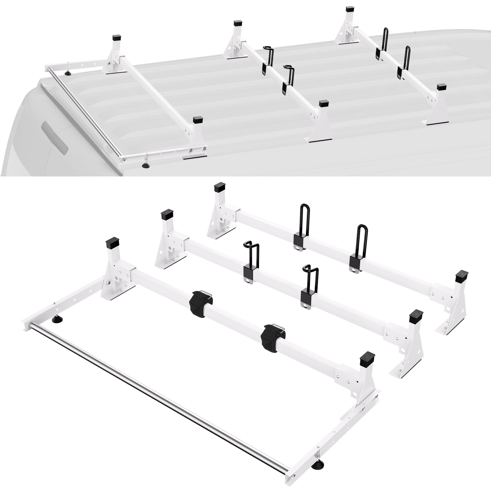 Click here for Vevor Trailer Ladder Rack Van Roof Ladder Rack For... prices