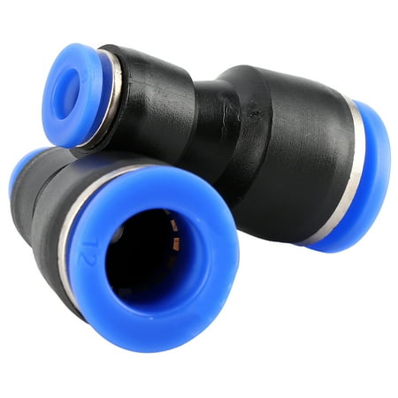 Noref 50Pcs 2‑Way Pipe Connector Air Tube Quick Hose Connector ...