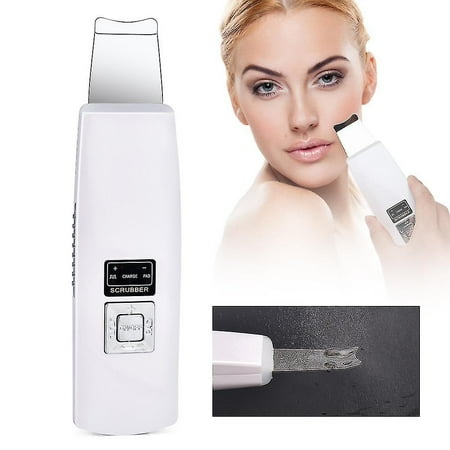 Ultrasonic Face Cleaning Skin Scrubber- Deep Cleanser Blackhead Machine ...