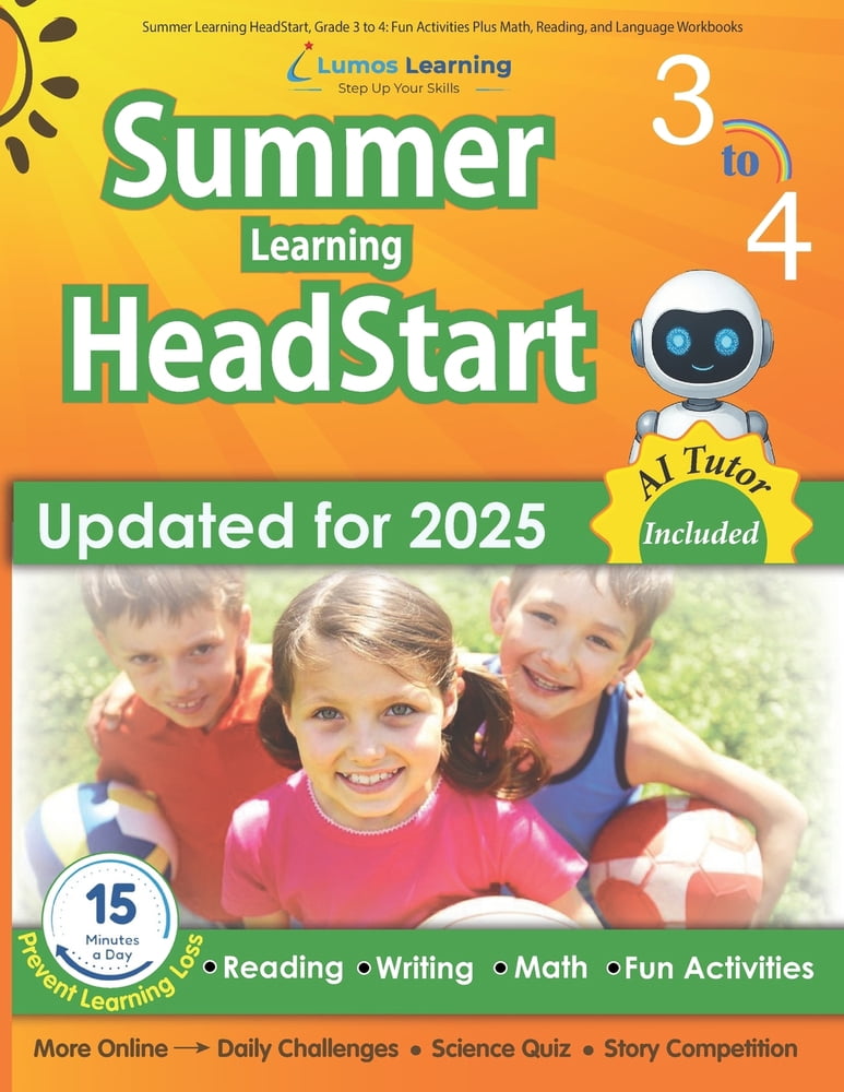 Pre-Owned Summer Learning HeadStart, Grade 3 to 4: Fun Activities Plus ...