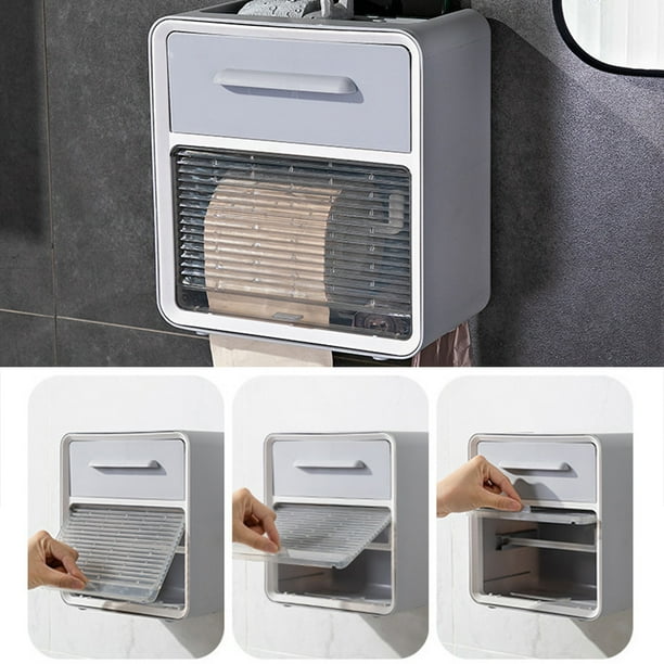 Toilet Tissue Holderwith Shelf,Toilet Paper Roll Box Toilet Paper Roll ...