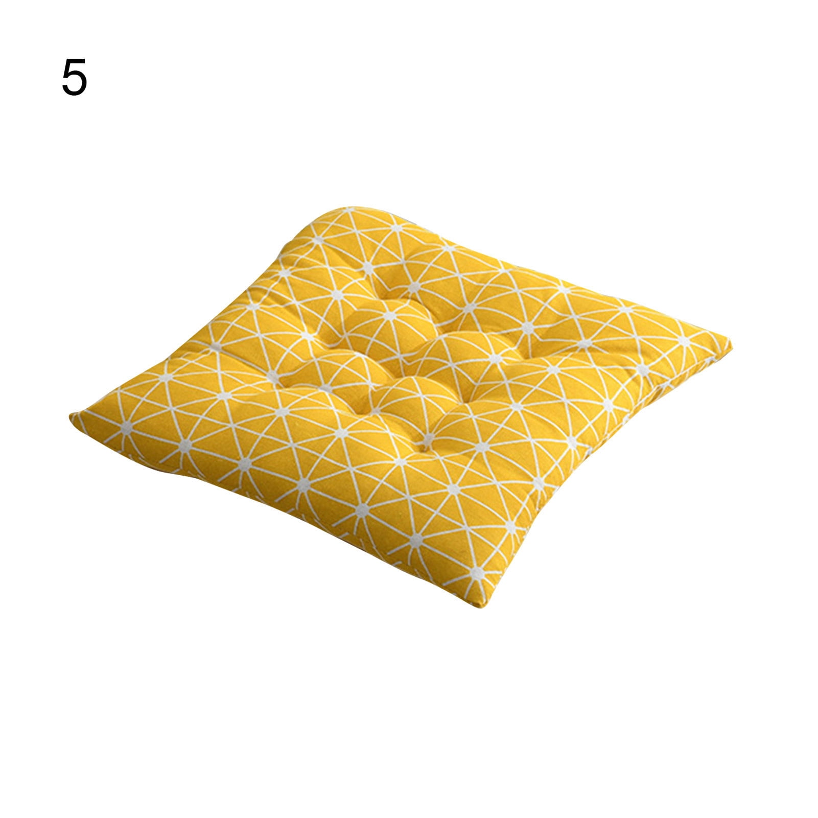 Square Chair Cushion with Strap EPE Strong Flexibility Seat Cushion Pad ...