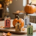 4PCS Fall Farmhouse Wooden Tabletop Sign Set, Thanksgiving Decorations ...