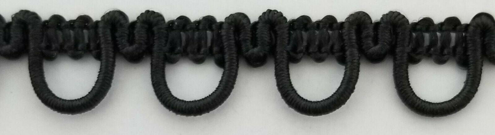 Bridal Button Loop Elastic Braid Trimming - 12 Continuous Yards - Many ...