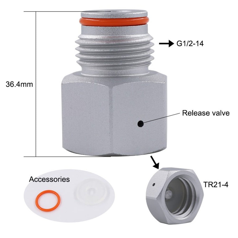 Convert The Co2 Regulator Adapter for The Sodastream Cylinder To The ...