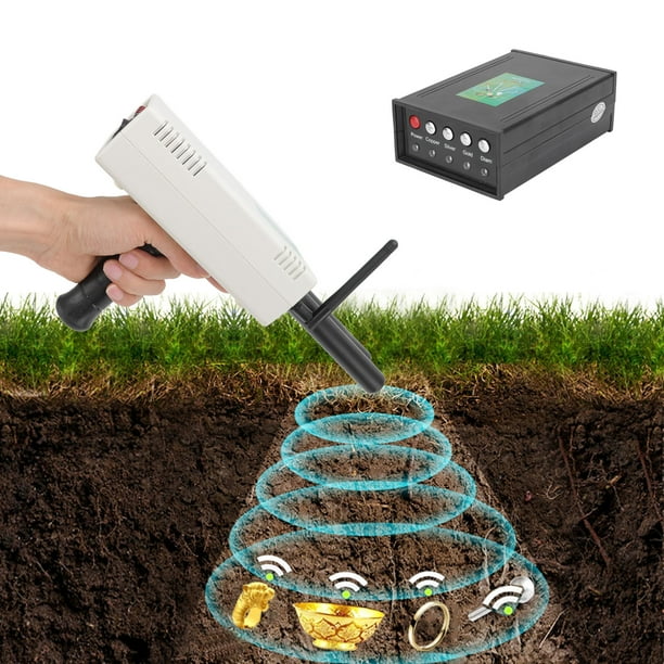 Metal Detector, 1500m Professional Hand Held Underground Metal Finder ...