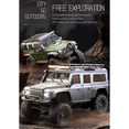 1/16 Scale Full Proportional RC Crawler, 2.4GHz 4WD Off-Road Rock ...