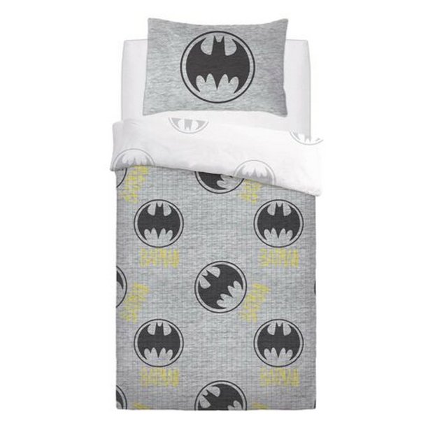 Batman Grey Logo Rotary Duvet Set - Walmart.ca