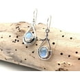 Solid 925 Sterling Silver Dangle Drop Earrings For Women, Natural ...