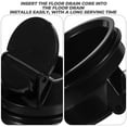 4pcs Sewer Backflow Preventer Strainer Backflow Preventer Parts Sewer Core For Floor Drain