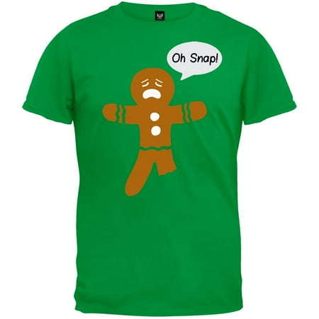 Old Glory - Oh Snap! Gingerbread Man T-Shirt - Walmart.com