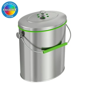 Free Shipping! Compost Pail - Small - 0.5 Gallon - Walmart.com ...