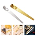 5 Pcs Stainless Steel Dessert Fork Spoon 2 in 1 Fruit Picks Reusable ...