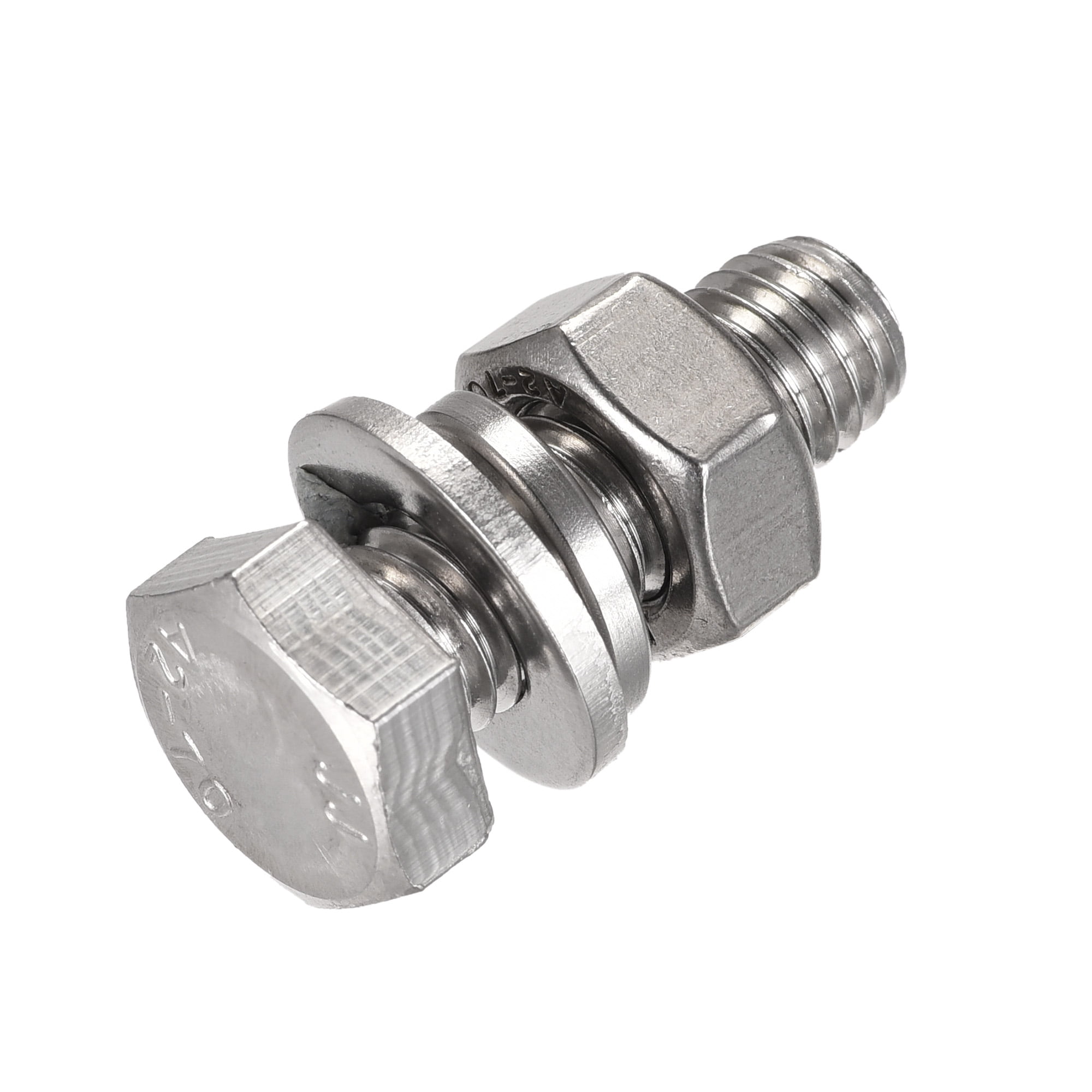 Hardware Fasteners M8x150mm 304 Stainless Steel Hex Bolts - 2pcs ...