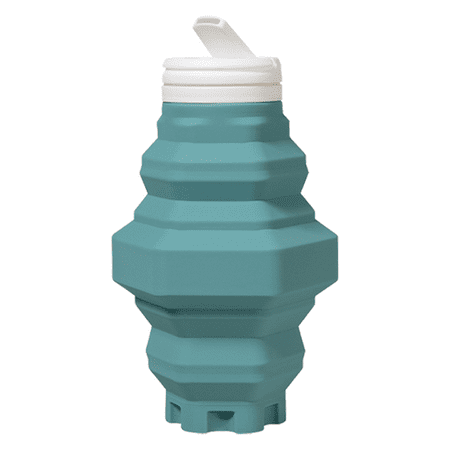 Collapsible Water Bottle, Spout Lid | Ultra-Packable, Travel-Friendly ...