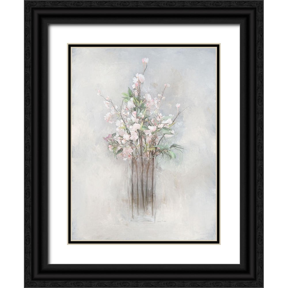 Murdock, Ramona 12x14 Black Ornate Wood Framed with Double Matting ...