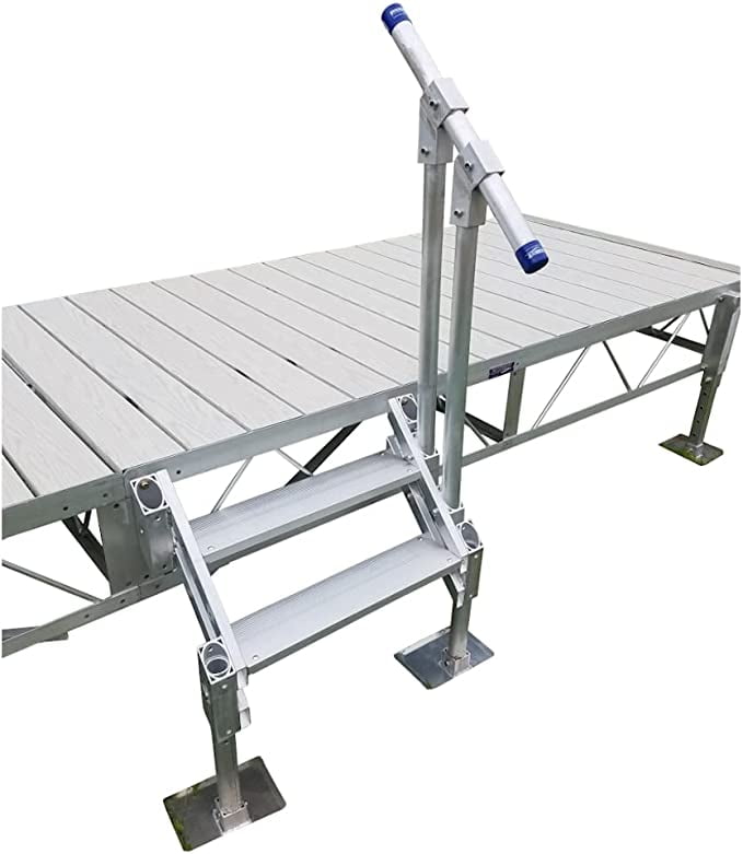 Patriot Docks Stairs, 3 Step (1 Handrail) - Walmart.com