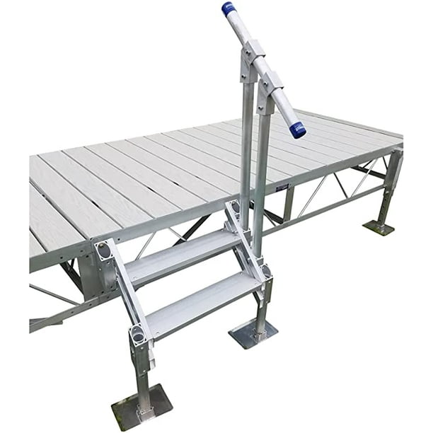 Patriot Docks Stairs, 3 Step (1 Handrail) - Walmart.com