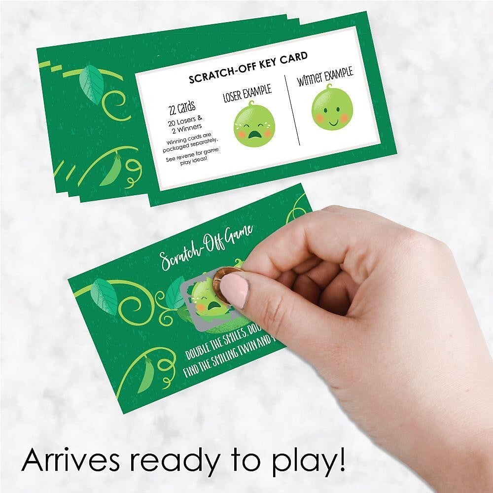 Two Peas In A Pod Cards Double The Fun Twins Thank You Cards - 8 Count ...