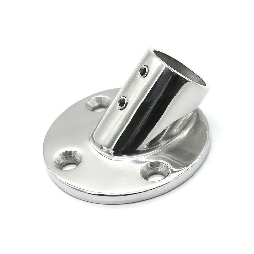 ISURE MARINE Marine Stainless Steel Boat Hand Rail Fittings 7/8" Pipe ...
