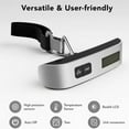 Portable Digital Luggage Scale, Luggage Weight Scale for Travel with ...