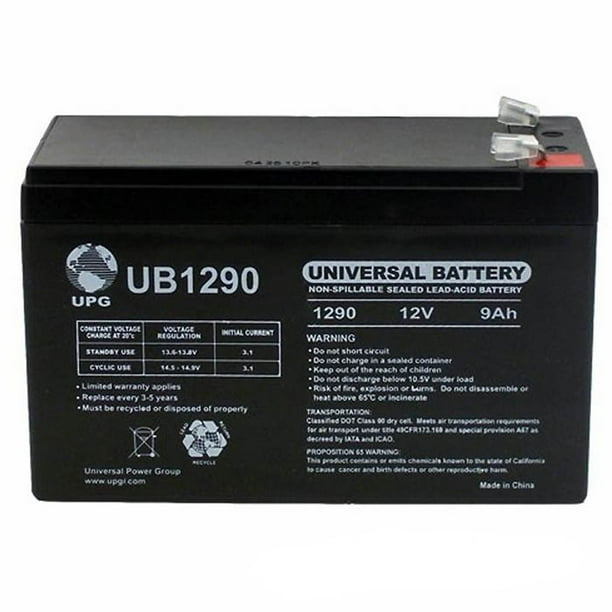 12V 9Ah SLA Battery Replacement for Vexilar UP2012D FL-20 Ultra Pack ...